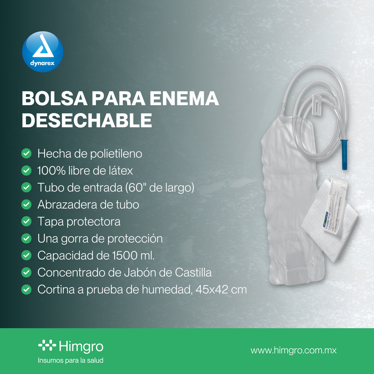Bolsa para enema desechable – Himgroshop